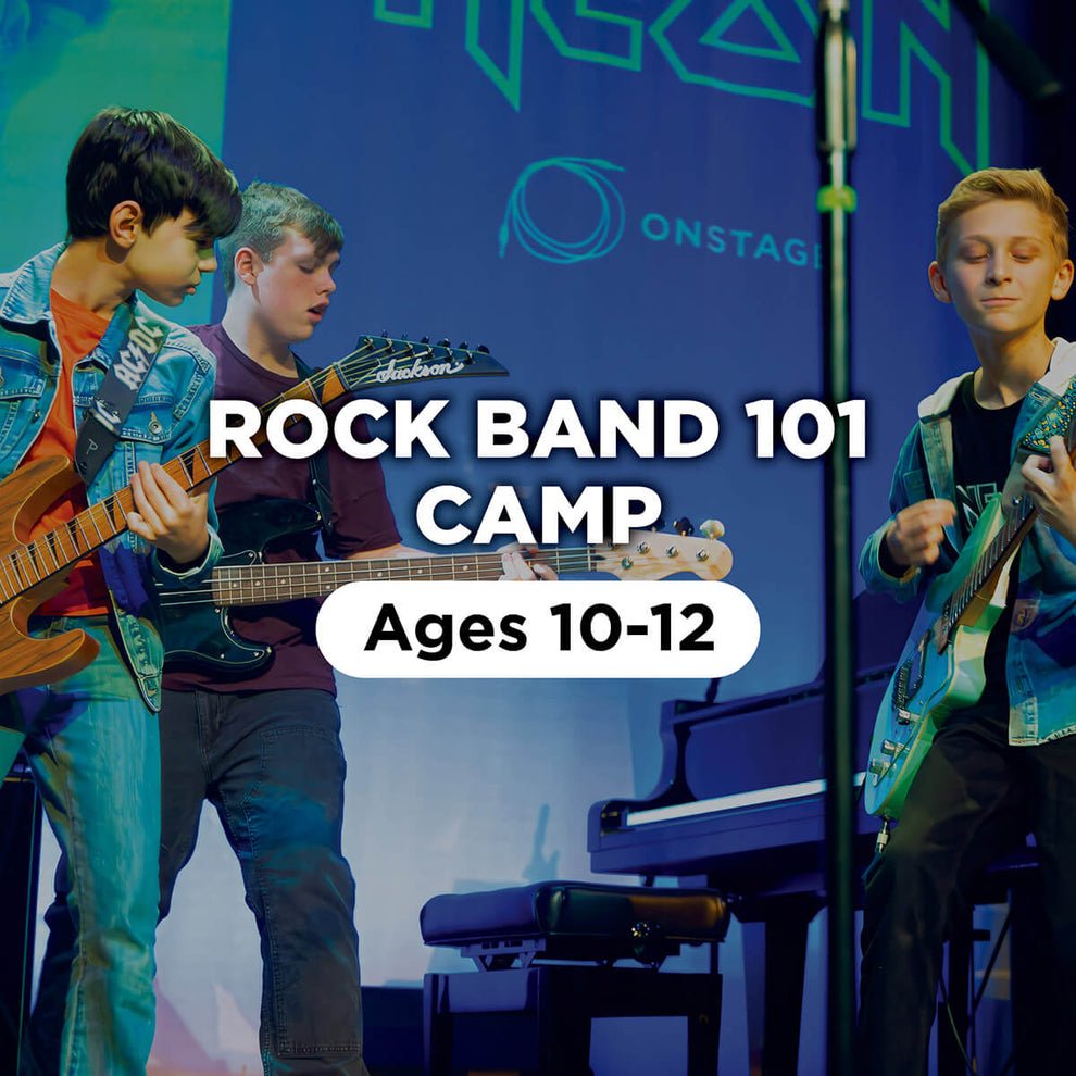 Rock Band 101 Camp for Kids Ages 10-12 | Brentwood, TN – ROOTS Academy
